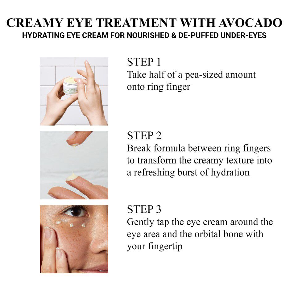 how to make avocado eye cream