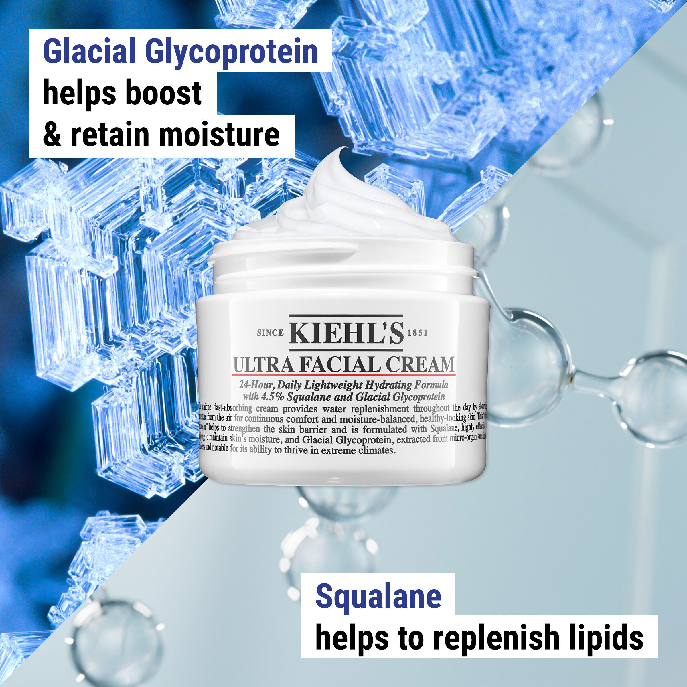 Ultra Facial Cream with Squalane | Face Cream | Kiehl's