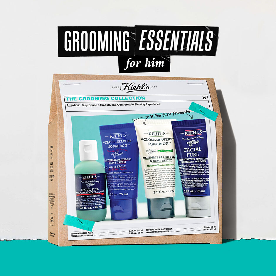 The Grooming Regimen Gift Set - Men's Skincare Set - Kiehl's