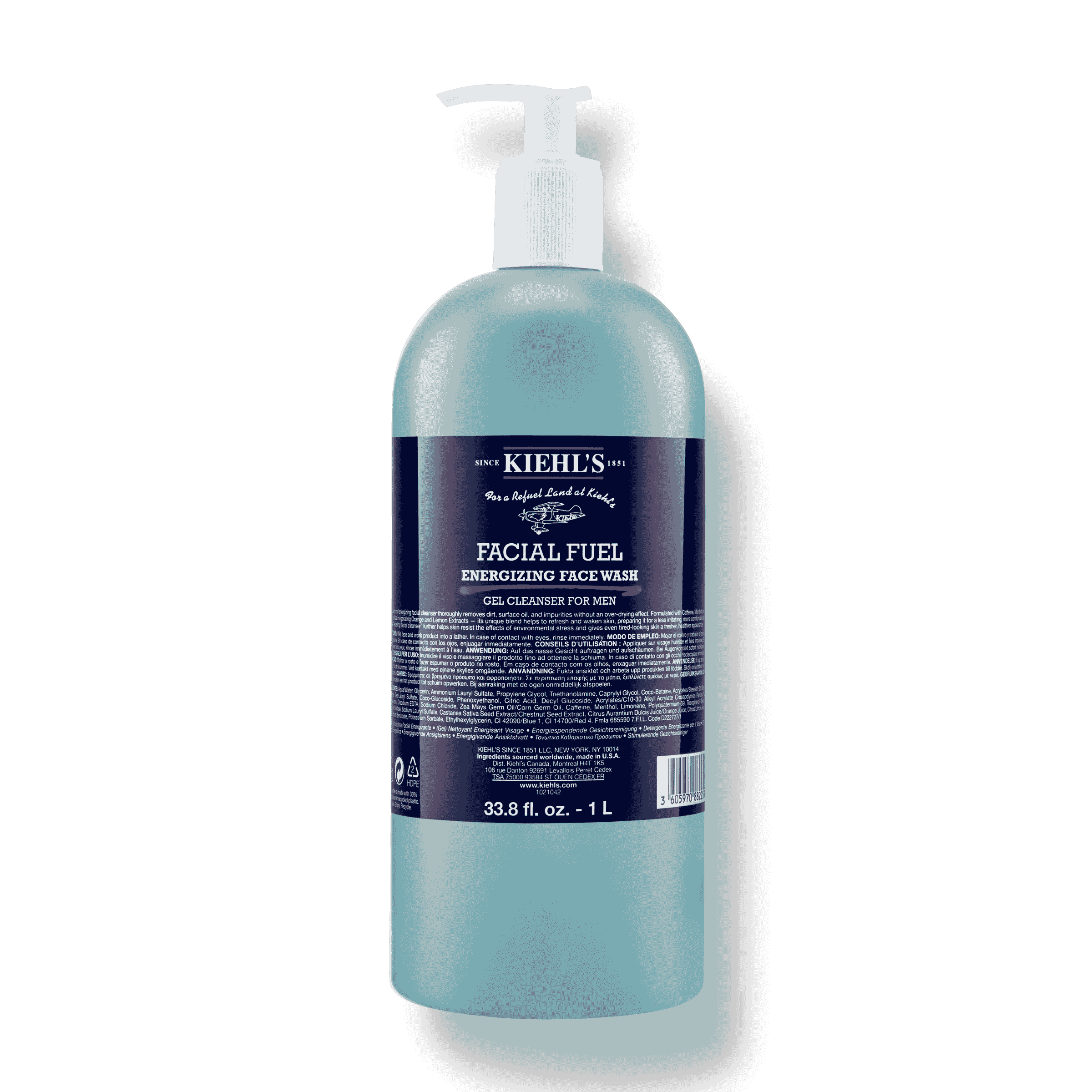 Facial Fuel Energizing Face Wash for Men Kiehl s