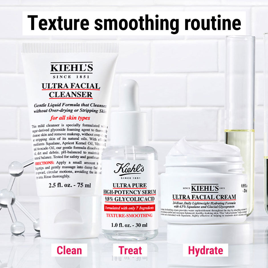 Ultra Pure High-Potency Glycolic Acid Face Serum — Kiehl’s